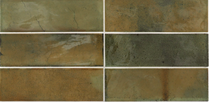 Equipe Hanoi 2-1/2"x8" Hanoi Wild Olive Ceramic Wall Tile | The Tile A ...